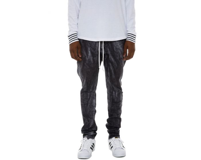 SYNC DENIM The Dropstick Skinny Jeans Dark Black DSS-0086-BLACK - PLNDR