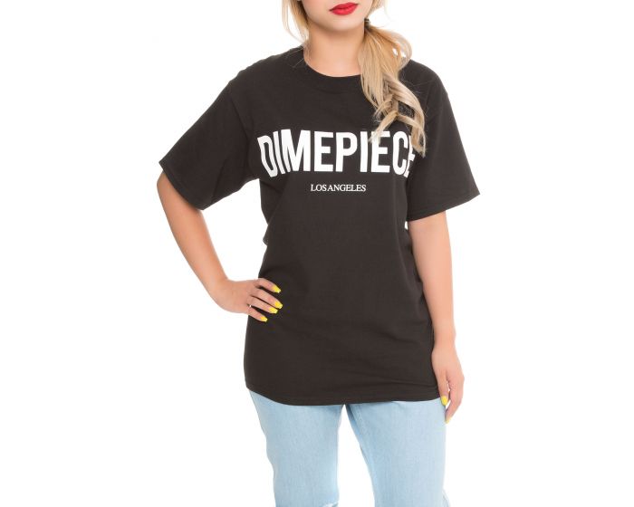 DIMEPIECE LA The Dimepiece Sig Tee in Black CD16TB01-BLK - Karmaloop