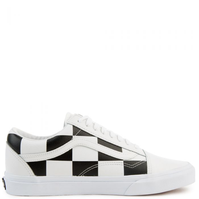 VANS Leather Checkerboard Old Skool VN0A4BV5TPL - PLNDR