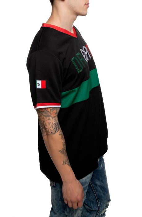 STREET DREAMS El Tri Soccer Jersey in Black ET0723BLK - Karmaloop