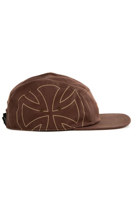 VANS The x Independent 5-panel Camper Hat in Independent Demitasse ...