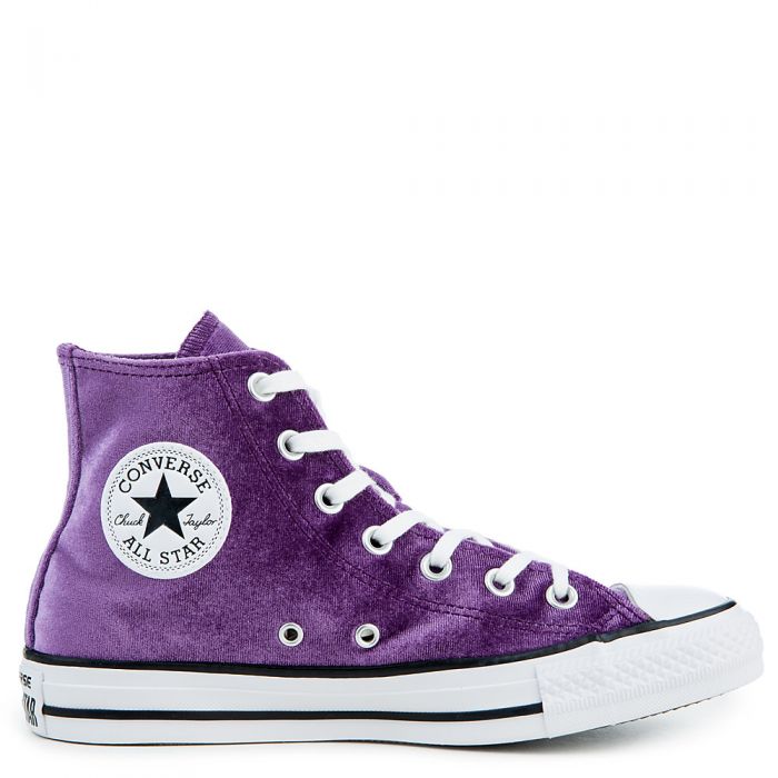 CONVERSE Women's Chuck Taylor All Star Velvet Hi Sneaker 557931F ...