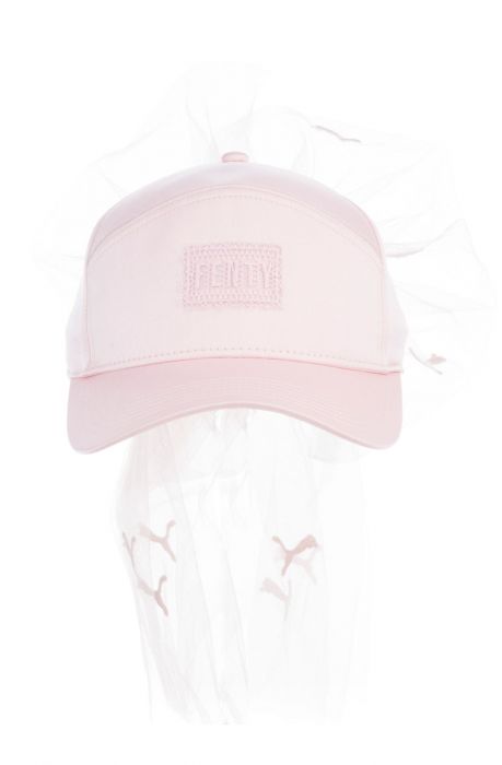 PUMA The Puma x Fenty by Rihanna Bow Cap Mesh Cap in Silver Pink ...
