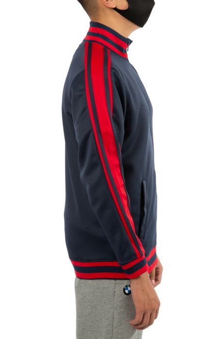 FBRK Shane Striped Jacket 9A2-501NVYRD - Karmaloop
