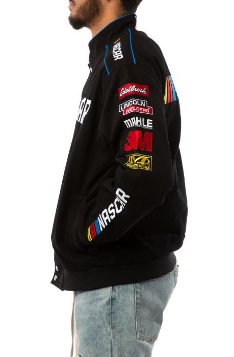 JH DESIGN Nascar Racing Jacket NAS303RAC8-BLK - Karmaloop