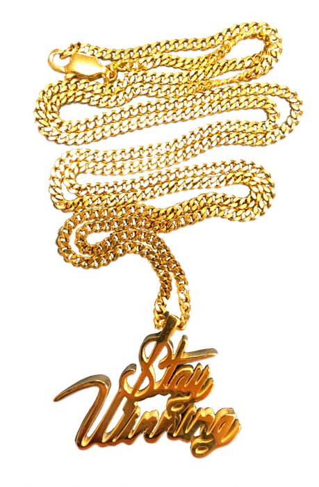 STAY WINNING Yellow Gold Chain SW-0143 - Karmaloop