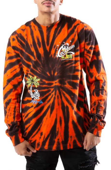 ICE CREAM Wales Long Sleeve Tee 411-8304BLK - Karmaloop