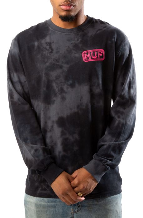 HUF Common H Long Sleeve Tee TS01561-BLK - Karmaloop