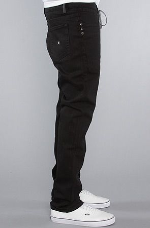 KR3W The K Slim Fit Signature Jim Greco Jeans in Black Dice Wash K45507 ...