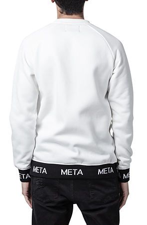 META THREADS Hydra Crew Sweater White SWEATER_META_HYDRA_WHITE - Karmaloop