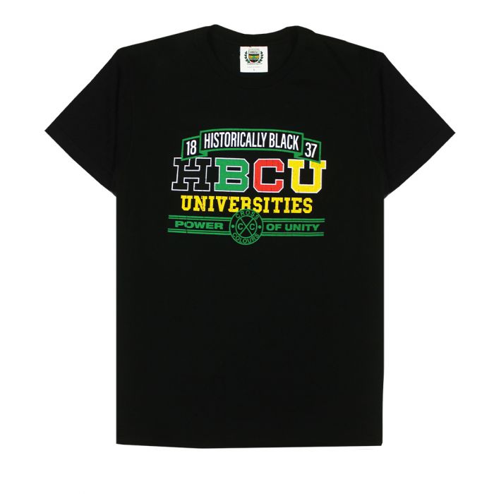 CROSS COLOURS X HBCU Power In Unity T-Shirt - Black C10017PIU-BLK ...