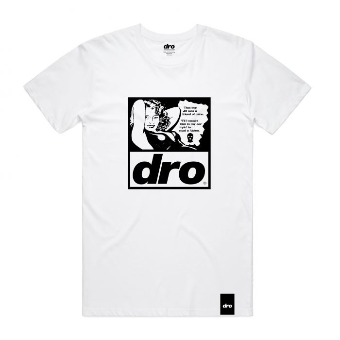 DRO Pinup Tee - Snow T--PINUP-SNOW-SNOW - Karmaloop