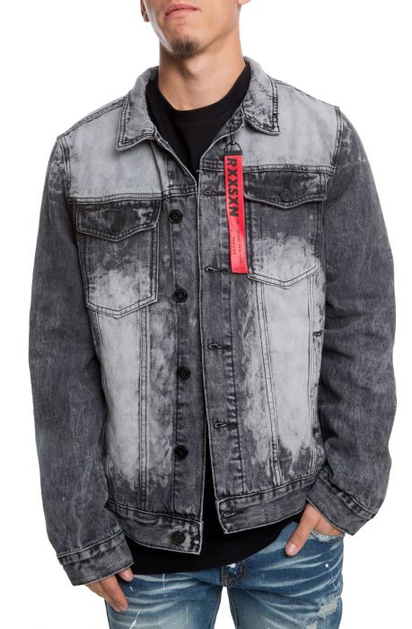 REASON The Fulton Faded Denim Jacket H9-153-DEN - Karmaloop