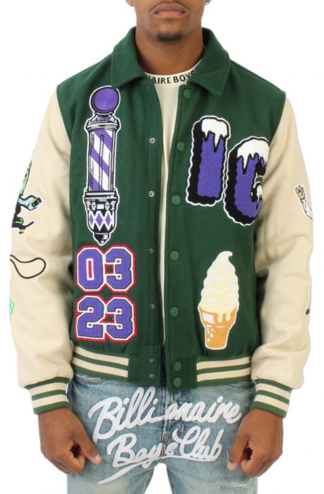 ICE CREAM Dollar Sign Jacket 431-7401GRN - Karmaloop