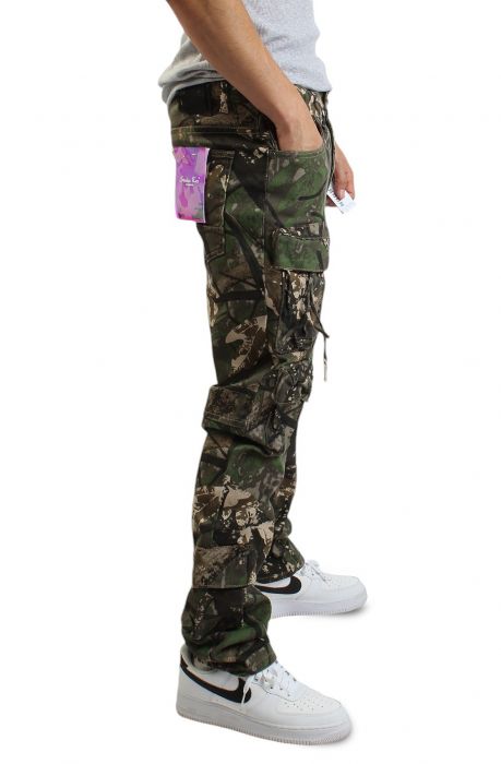 SMOKE RISE Camo Multi Cargo JP24529SK-TREE - Karmaloop