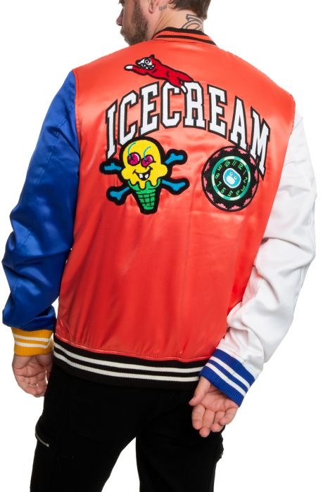 ICE CREAM Tradition Block Jacket in Multi 491-7401BLK - Karmaloop