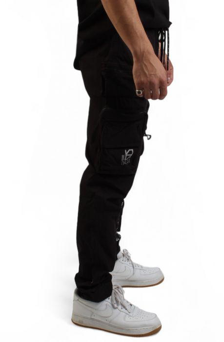 SMOKE RISE Utility Jogger Pant WP24582SK-BLK - Karmaloop