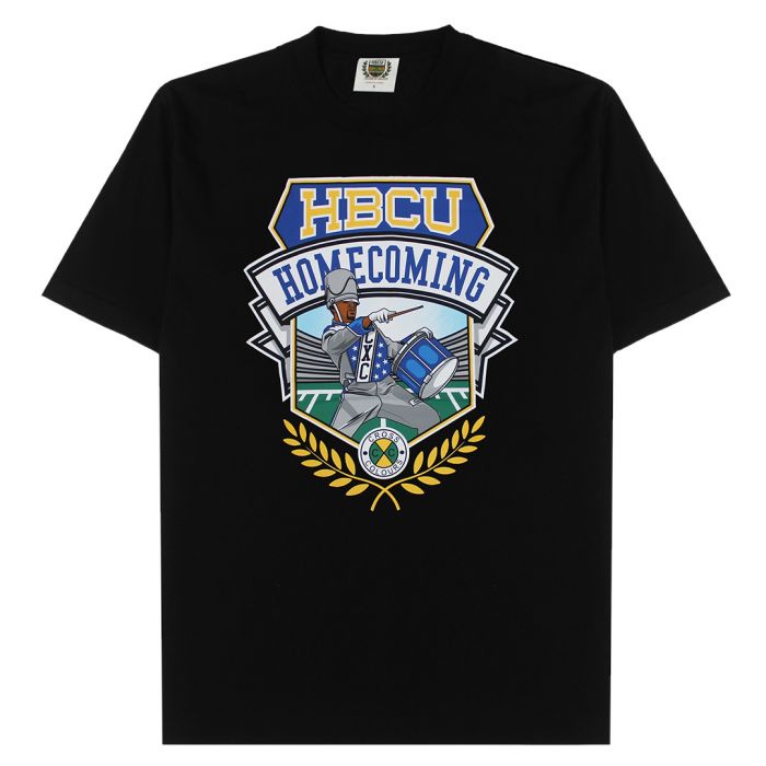 CROSS COLOURS X HBCU Drum Major T-Shirt - BLK H10017HME-BLK - Karmaloop