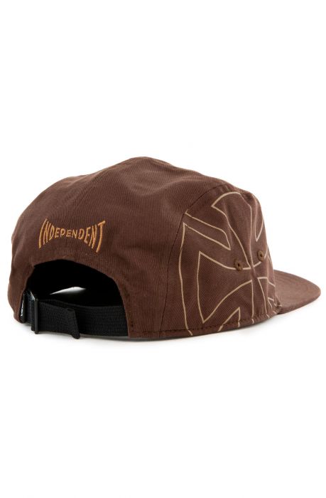 VANS The x Independent 5-panel Camper Hat in Independent Demitasse ...