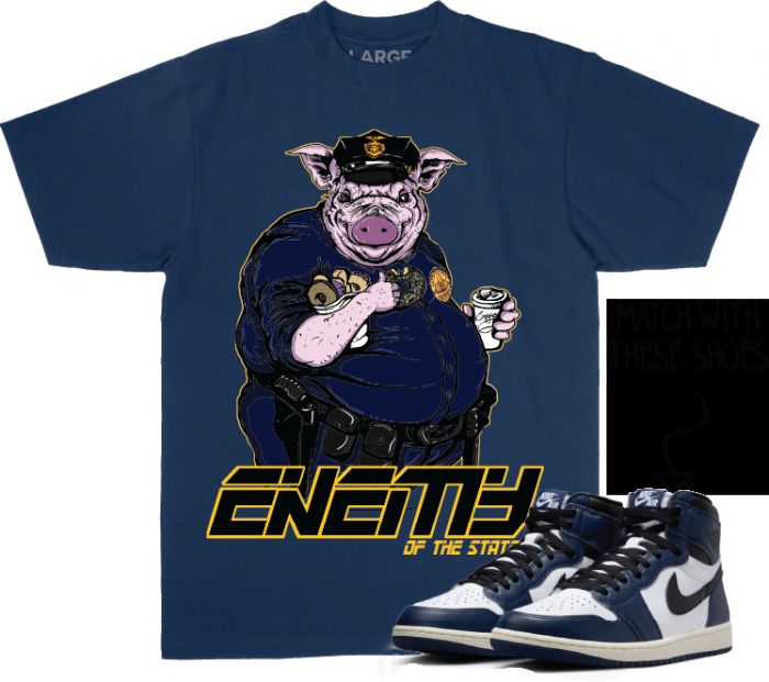 ENEMY Dirty Pig ENEMY-5D045F-NAVY - Karmaloop