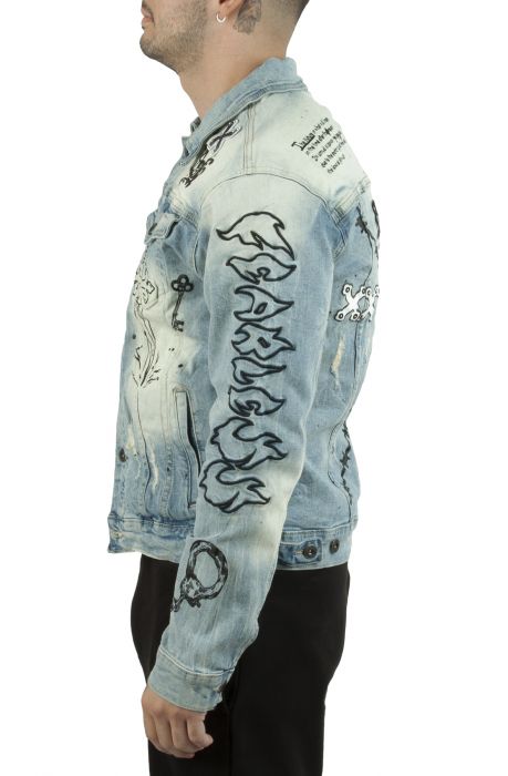 SMOKE RISE Razor Wire Jacket JJ22229-BLU - Karmaloop