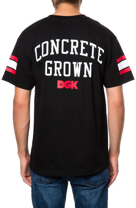 DGK Tee Concrete Grown Black