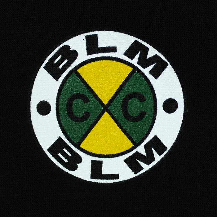 CROSS COLOURS BLM T Shirt - Black C10017CBM-BLK - Karmaloop