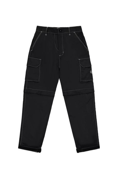 KING APPAREL Earlham Tech Hybrid Cargo Pant - Black SS23-ETHCB - Karmaloop