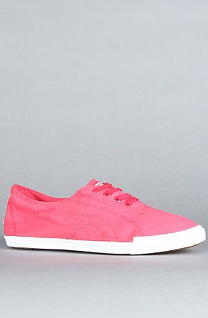 The Tekkie Sneaker in Rouge Red