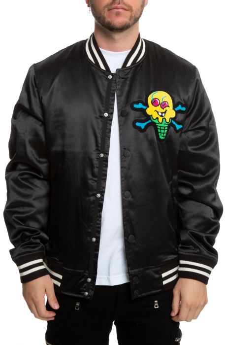 ICE CREAM Bones Jacket in Black 491-7400BLK - Karmaloop