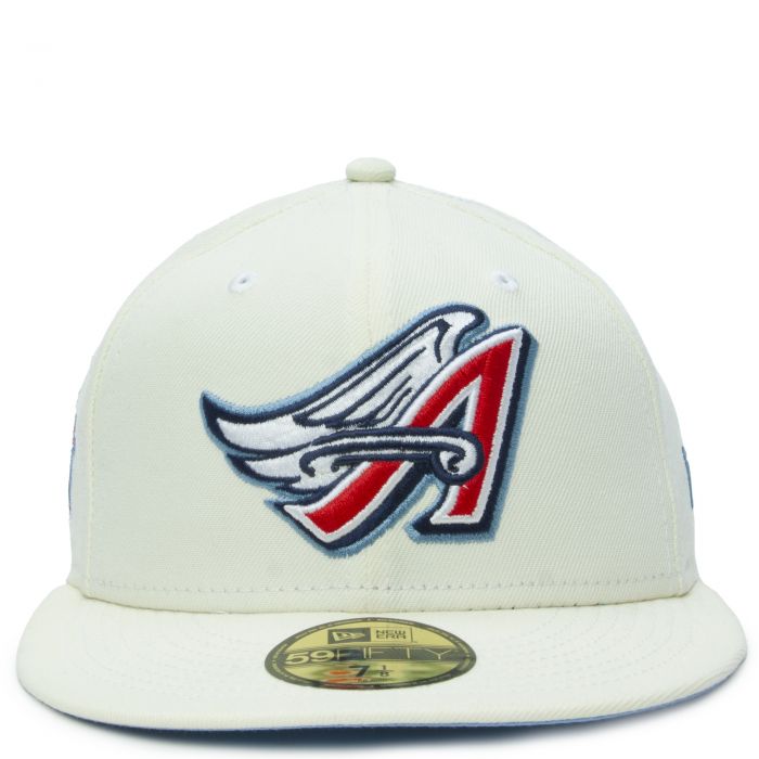 NEW ERA CAPS Los Angeles Angels Chrome 59FIFTY Fitted Hat 70714714 ...