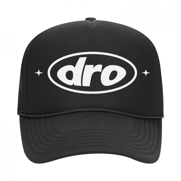 DRO Mid Profile Trucker Hat Black TRUCK-LOGO-BLACK - Karmaloop