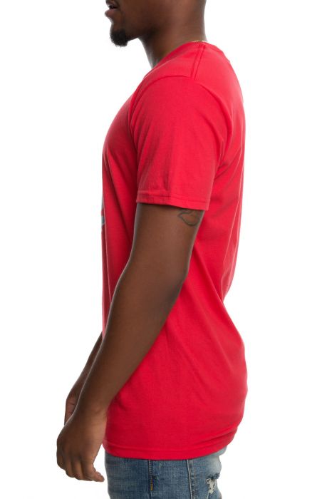 PINK DOLPHIN The Cold As Ice Tee in Red PS1911CIRE-RED - Karmaloop
