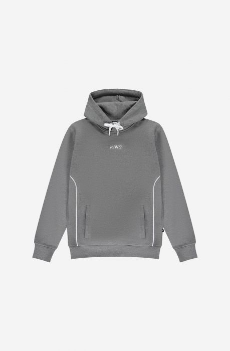 KING APPAREL Stepney Hoodie - Stone Grey SS22-STHST - Karmaloop