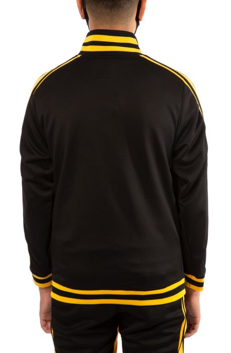 FBRK Shane Striped Jacket 9A2-501BKYLW - Karmaloop