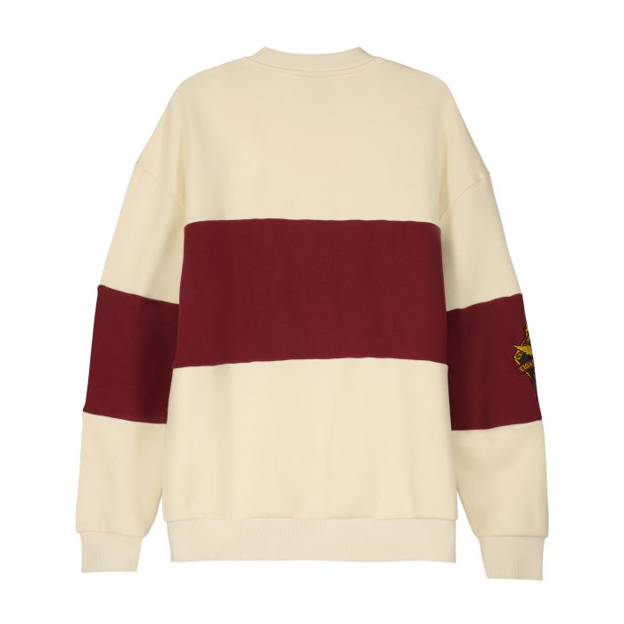 8&9 MFG CO. Varsity Crew Neck Sweatshirt CRVARCRM-CREAM - Karmaloop