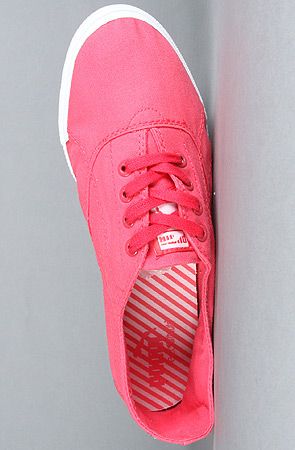 The Tekkie Sneaker in Rouge Red