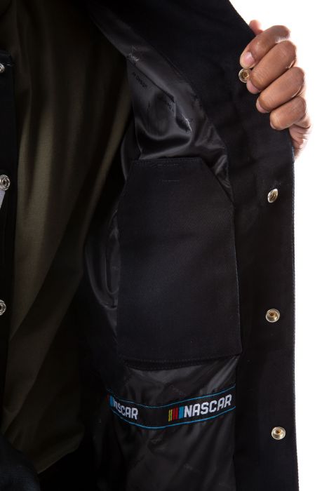 JH DESIGN Nascar Logo Jacket NAS303RA21-BLK - Karmaloop