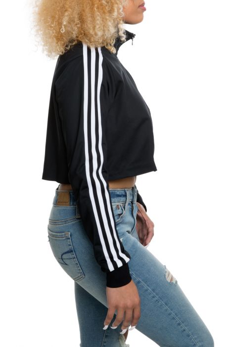 ADIDAS Cropped Track Jacket in Black DU8192-BLK - Karmaloop