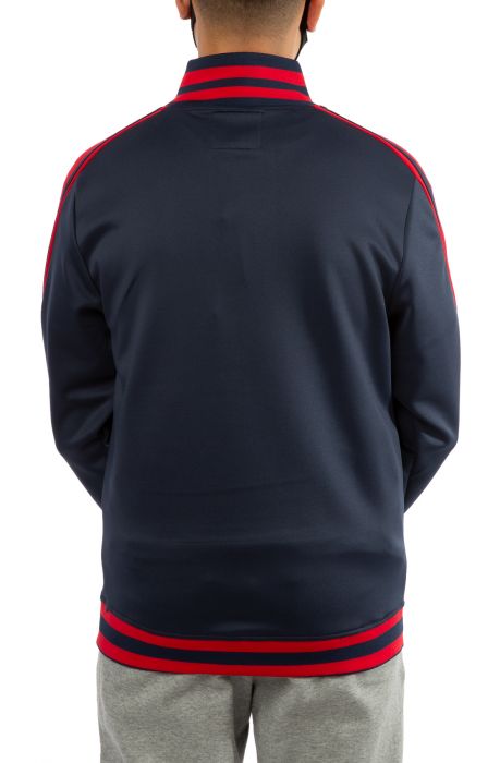 FBRK Shane Striped Jacket 9A2-501NVYRD - Karmaloop