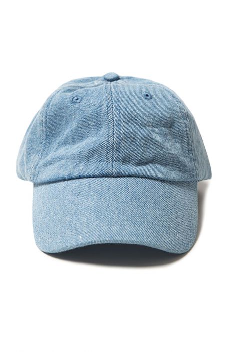 The Denim Dad Cap in Light Indigo