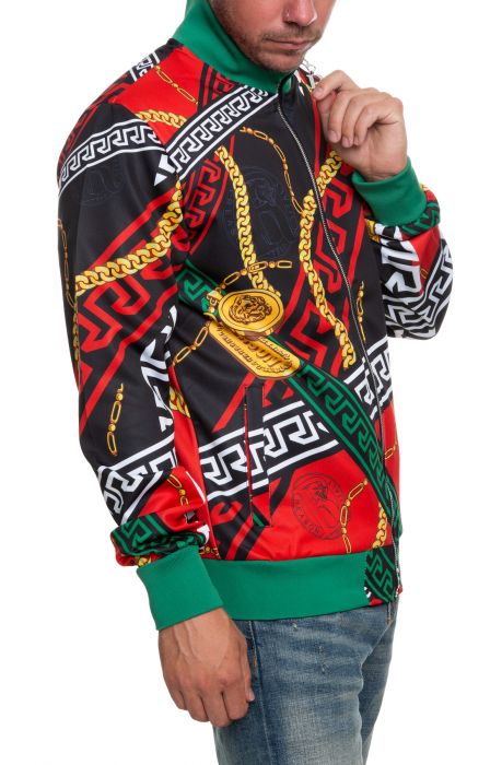 REASON Italia Luxe Track Jacket T0-58-963 - Karmaloop