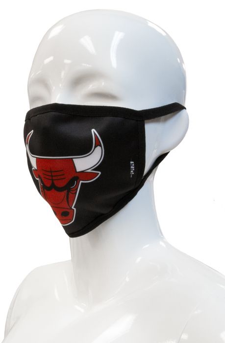PRO STANDARD 2-Pack Chicago Bulls Logo Mask BCB751331-BLK - Karmaloop