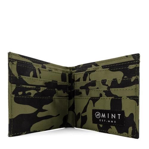 MINT Ballistic Nylon Bifold Wallet MNT-54E1C4-OLIVE - Karmaloop