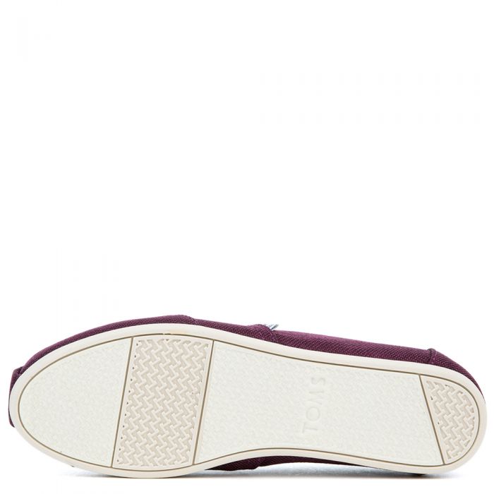 TOMS Women's Classic Black Cherry Poly Flat 10010825 - Karmaloop