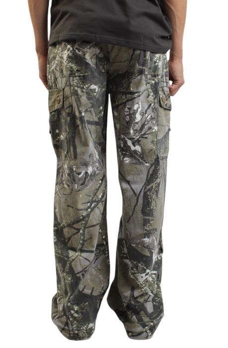 HIGH CALIBER Camberton Baggy Cargo Pants C14054-TREE - Karmaloop