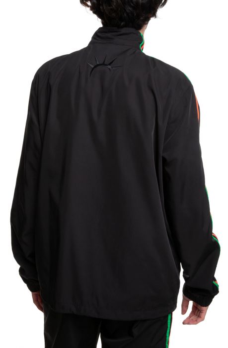 CLEAN NYC APPAREL SUBWAY TRACK JACKET 19FWSLUMBLKJKT - Karmaloop