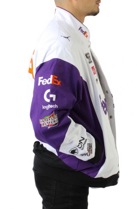 JH DESIGN Fedex Racing Jacket DHO303FE23-WHT - Karmaloop