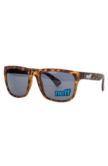 NEFF The Neff Daily Sunglasses in Tortoise with Black Lens NF0302-TORT ...