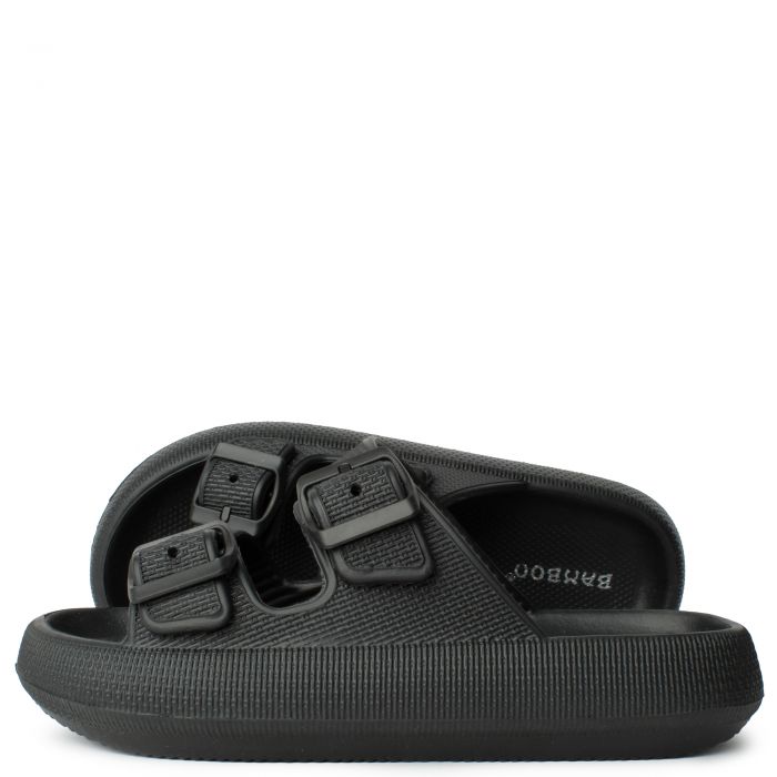 J P ORIGINAL Double Buckle Slide JPM ORGANIZE-16-BLKEVA - Karmaloop